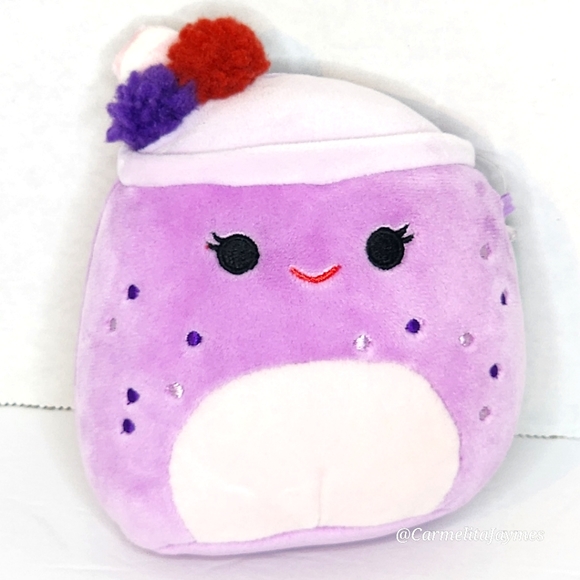 Squishmallows | Toys | Vie Berry Smoothie Drink Original Squishmallow ...